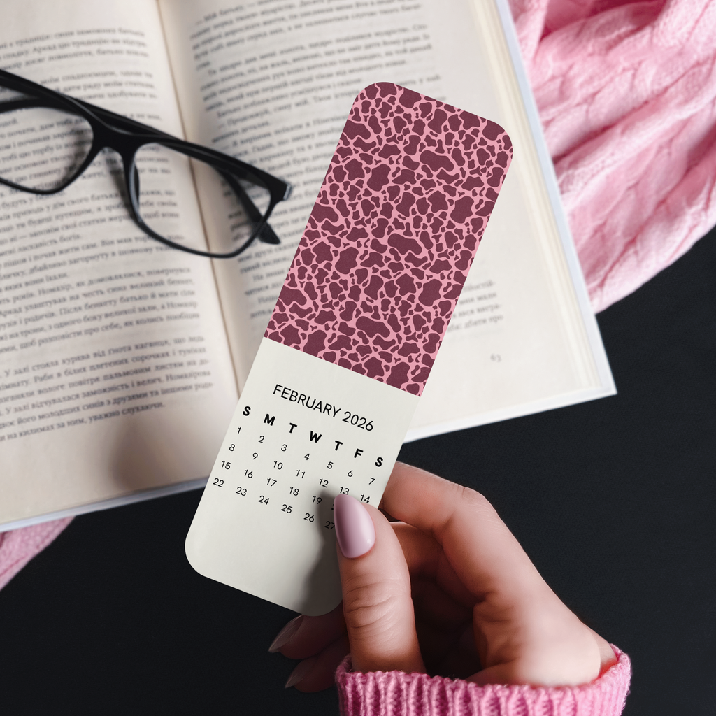 Graphiqally 2026 Monthly Favourites bookmarks (Set of 12)